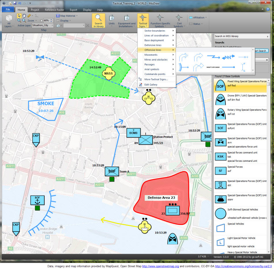 Integration of Map-Service for World Map