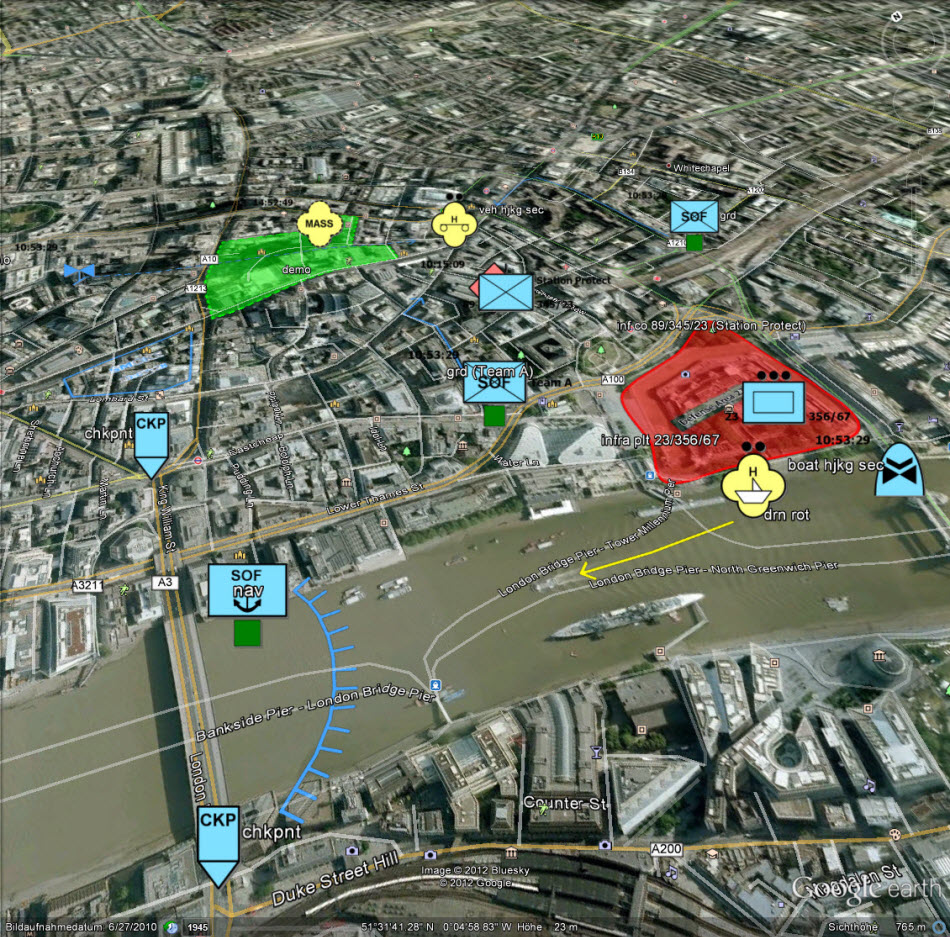 Integration of Map-Service for World Map